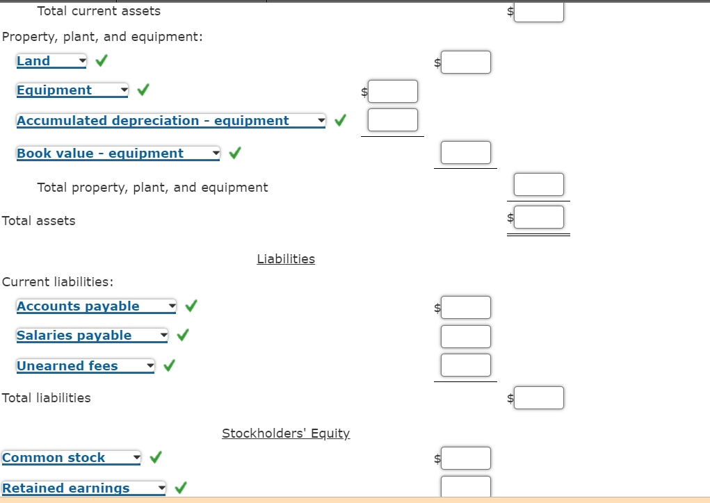 Solved Balance Sheet Dynamic Weight Loss Co. offers personal | Chegg.com