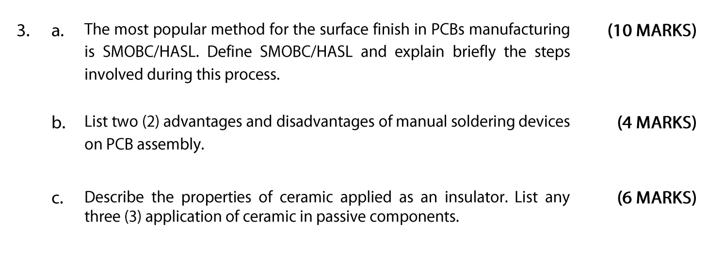 Solved 3. a. (10 MARKS) The most popular method for the | Chegg.com