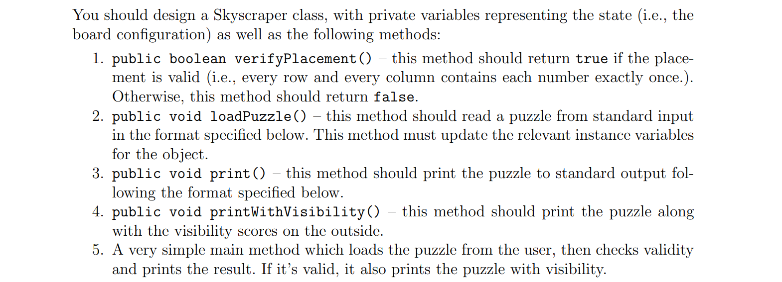 Solved You should design a Skyscraper class, with private | Chegg.com