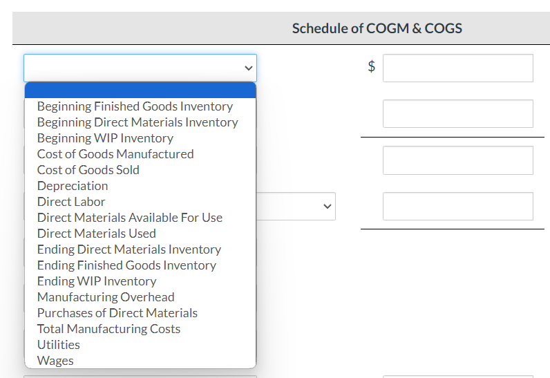 Solved Beginning and ending balances for several accounts | Chegg.com