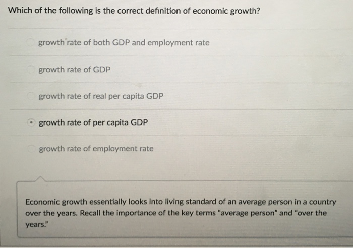 Solved Which of the following is the correct definition of | Chegg.com