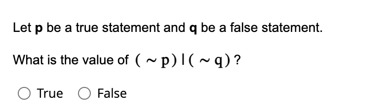 Solved Let p be a false statement, and q and r be true | Chegg.com