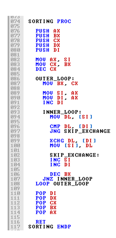 Do it in EMU8086 Question no 1: Consider | Chegg.com
