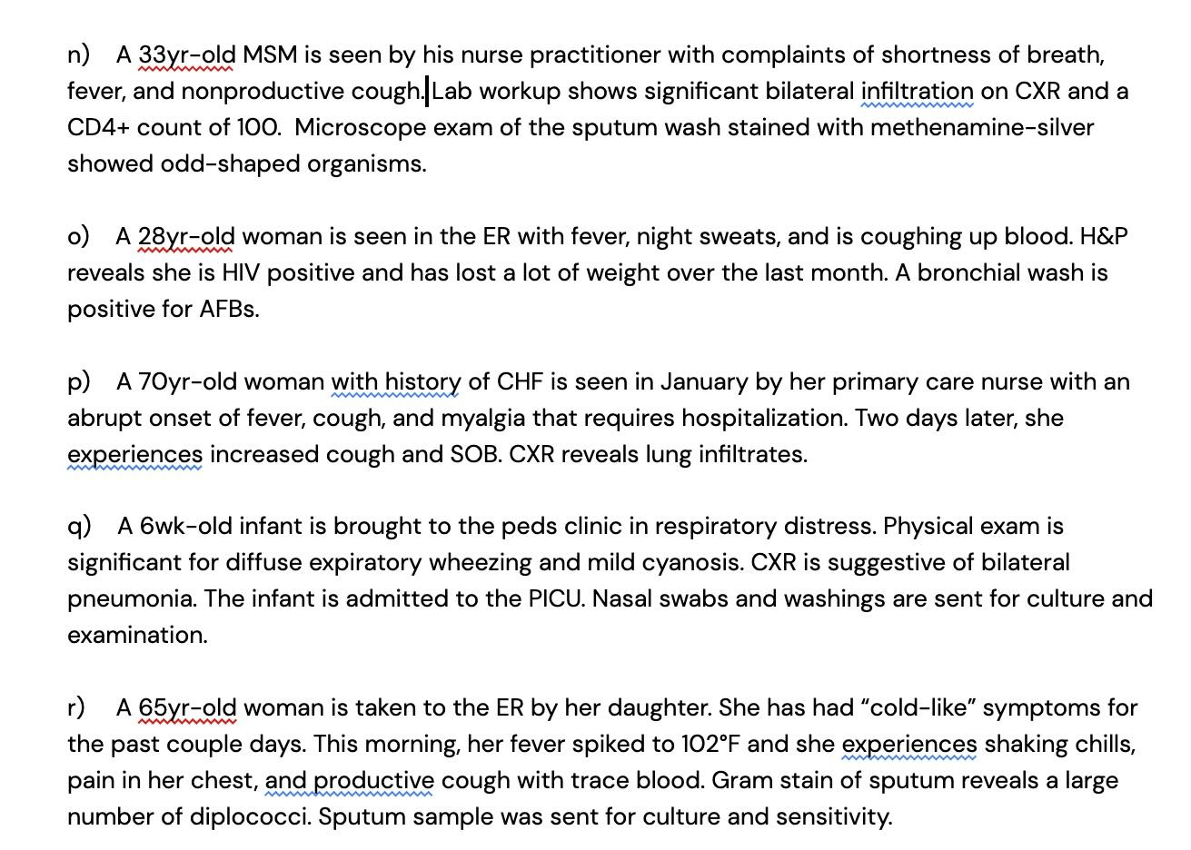 n) A 33yr-old MSM is seen by his nurse practitioner | Chegg.com