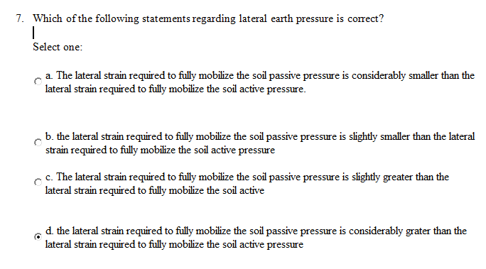 Solved . Which of the following statements regarding lateral | Chegg.com