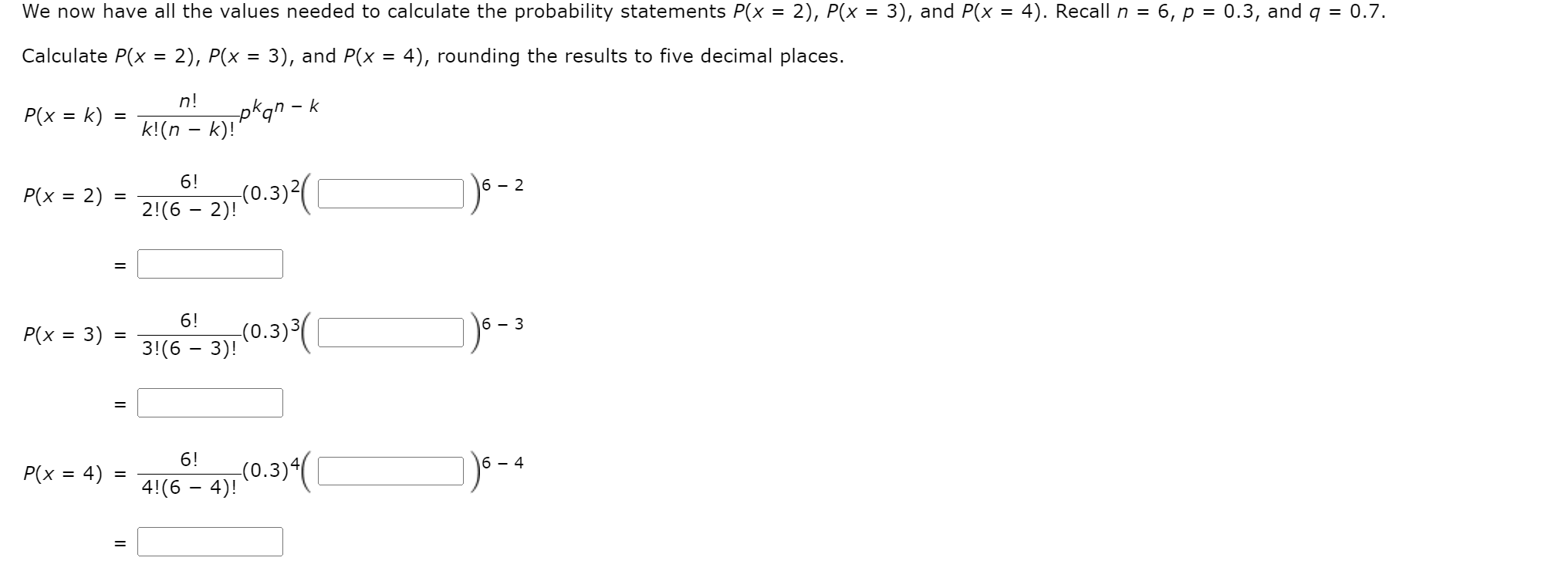 Solved We now have all the values needed to calculate the | Chegg.com