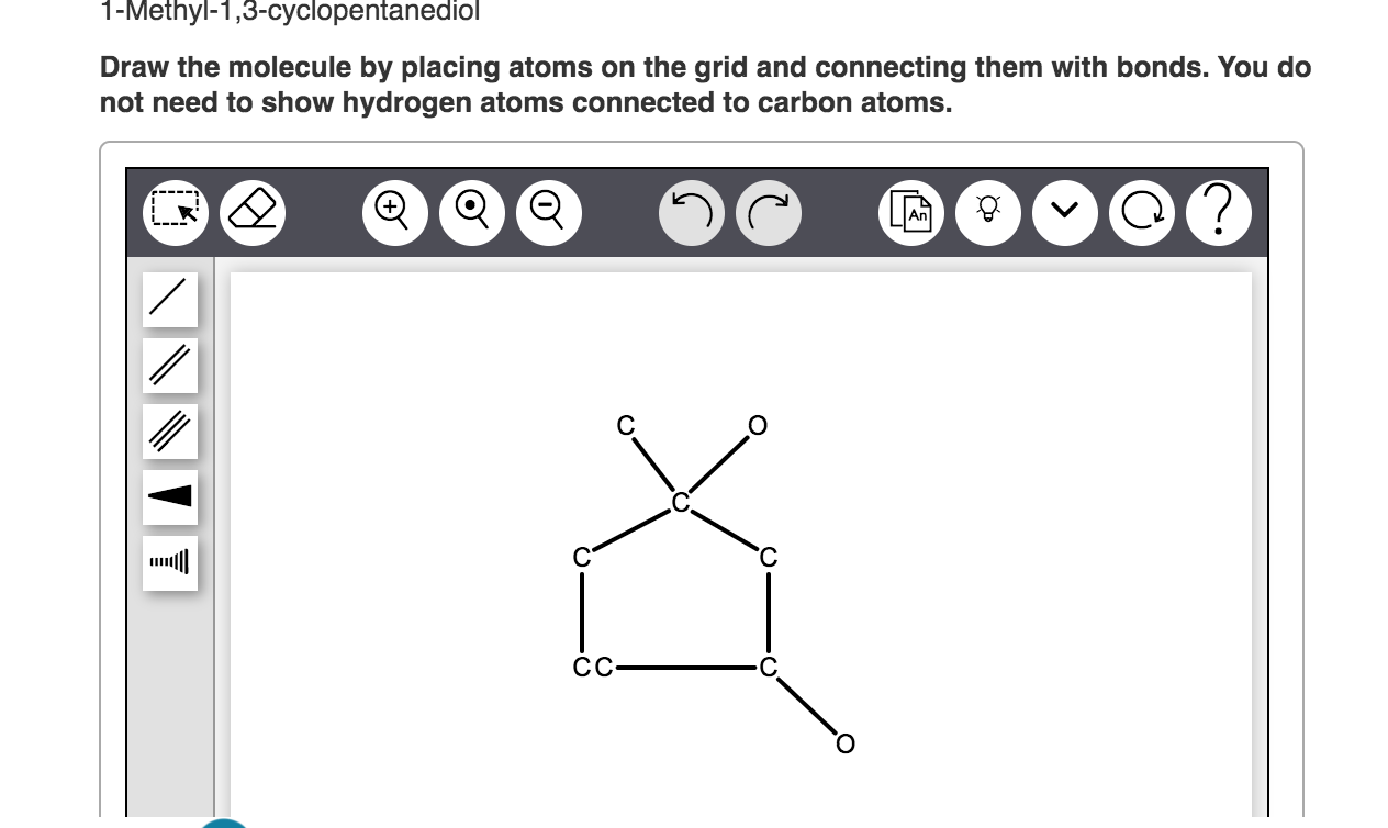 Solved 4-Methyl-1-pentanol Draw the molecule by placing | Chegg.com