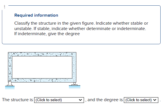 Solved Required information Classify the structure in the | Chegg.com