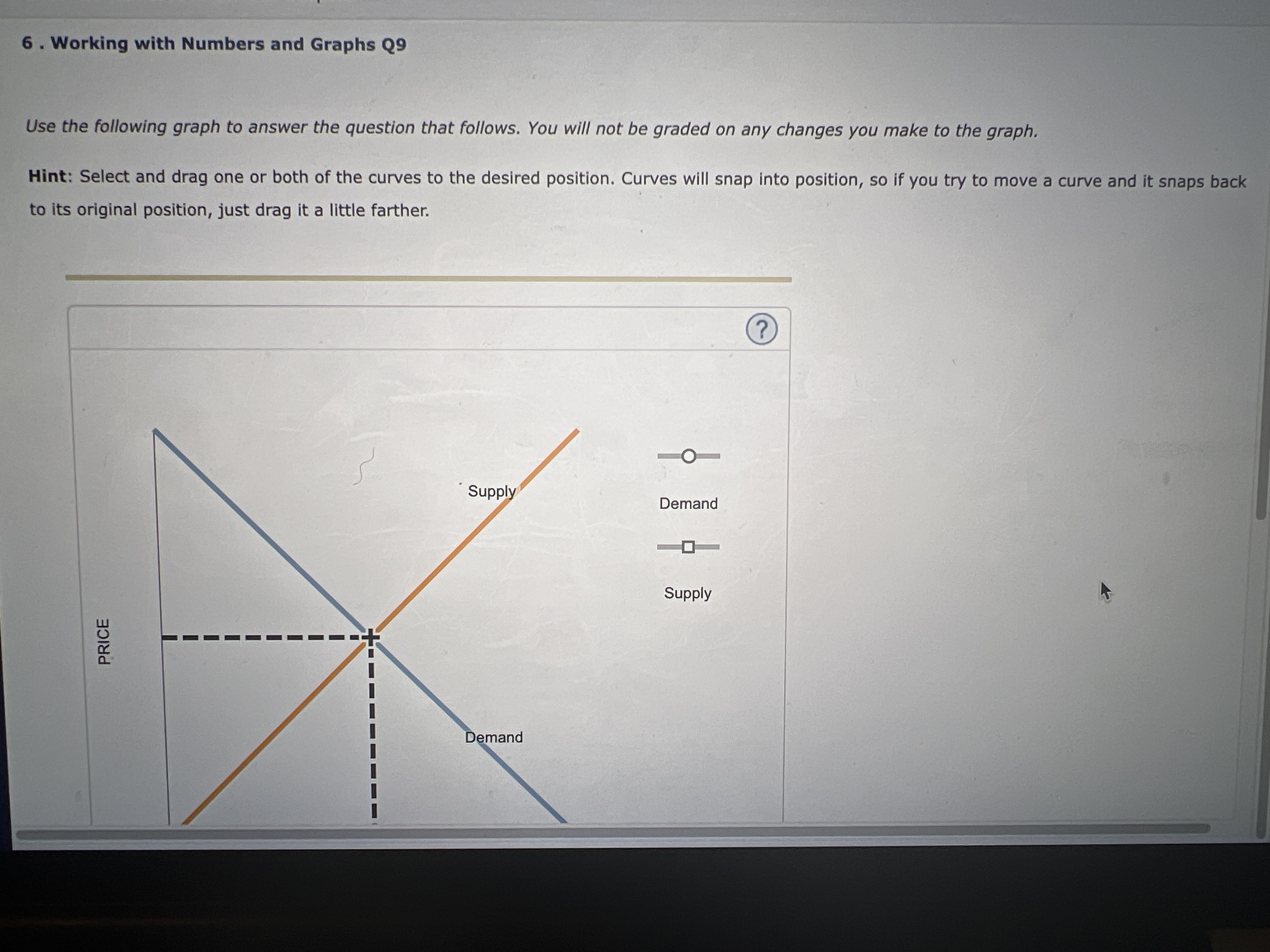 Solved Working with Numbers and Graphs Q9Use the following | Chegg.com