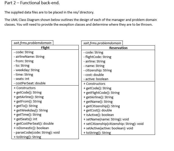 Solved Mark: _/45 D2L Submission Instructions 1) One ZIP | Chegg.com