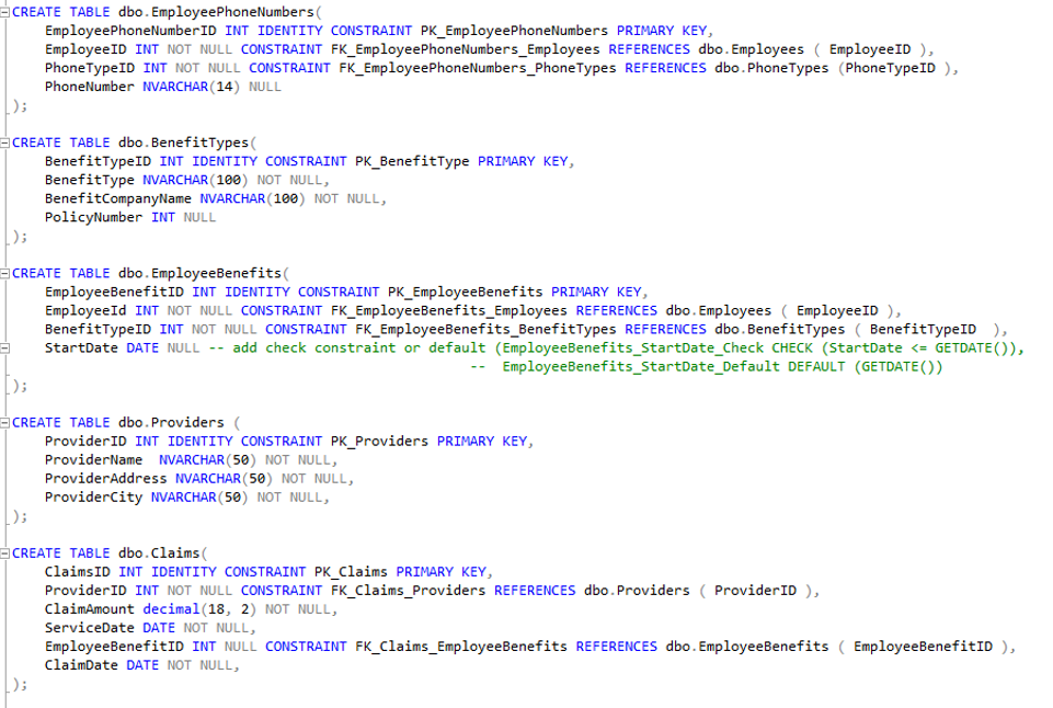 Solved Using SQL, one has to alter the tables in the | Chegg.com