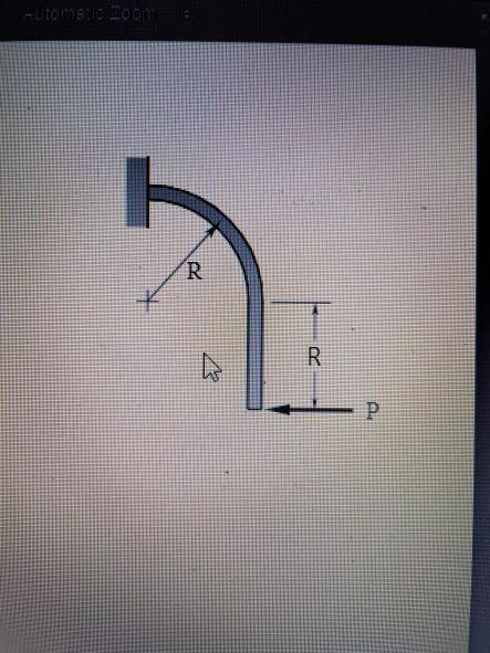 Solved A rod diameter D is bent into the shape shown. If the | Chegg.com