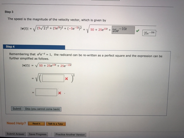 Solved able to come back to the skipped part. Tutorial | Chegg.com