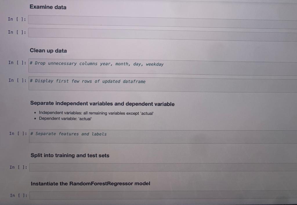 Solved Data file: temps_extended.csv Import libraries | Chegg.com