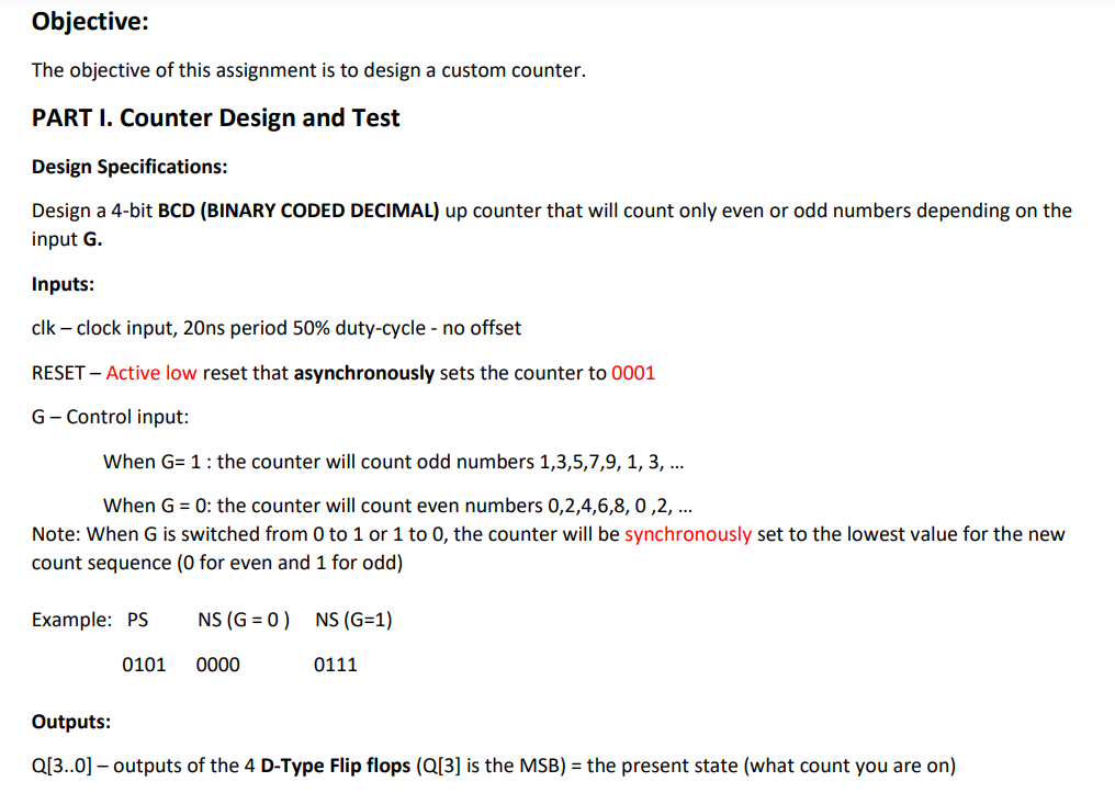 Solved Objective: The objective of this assignment is to | Chegg.com