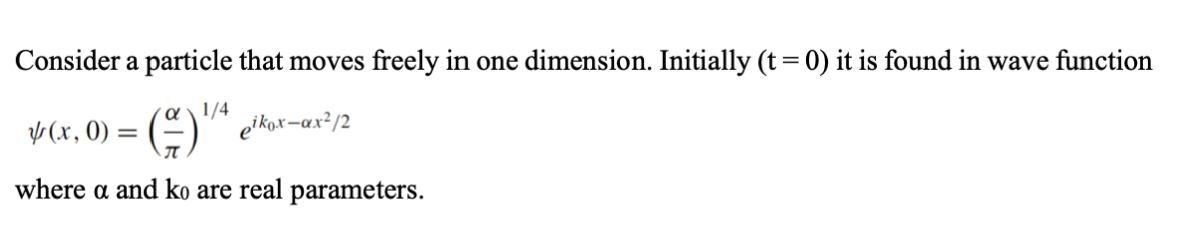 Solved (e) ﻿Calculate the probability current density | Chegg.com