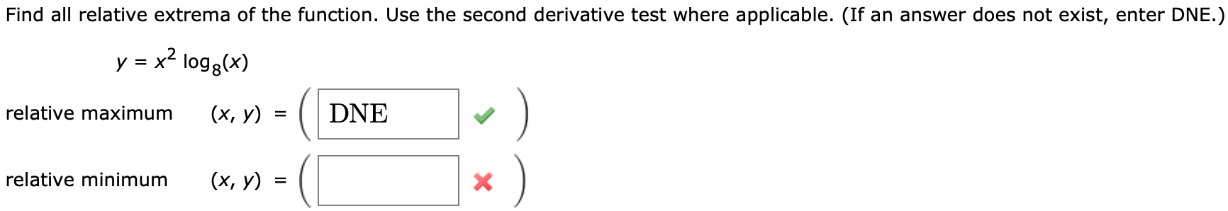 Solved Find all relative extrema of the function. Use the | Chegg.com