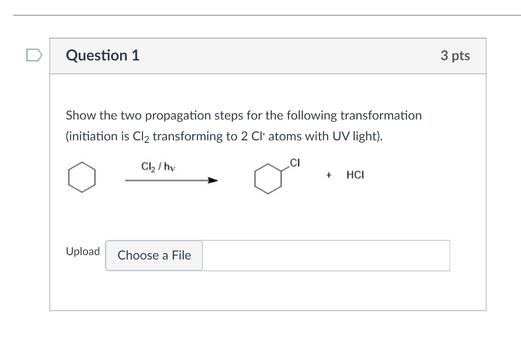 Solved Question 1 3 pts Show the two propagation steps for | Chegg.com