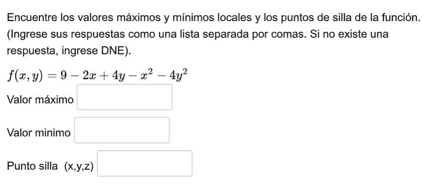 Solved Encuentre los valores máximos y mínimos locales y los | Chegg.com
