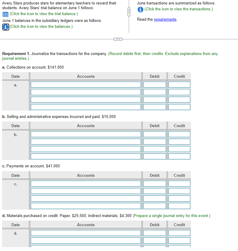 Solved Requirement 4. Use the Work-in-Process Inventory | Chegg.com