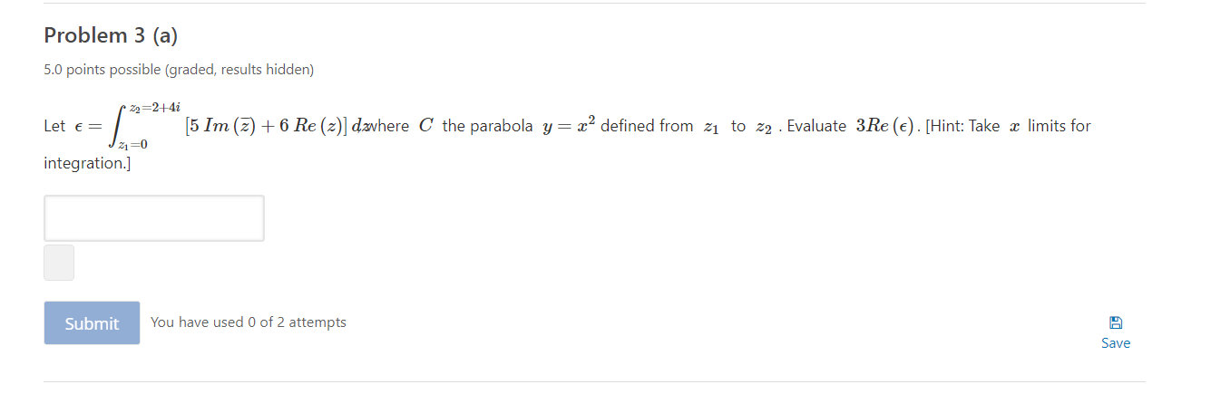 Solved Problem 3 (a) 5.0 points possible (graded, results | Chegg.com