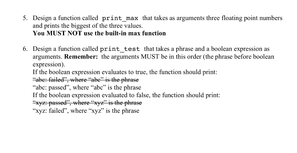 Solved Designing junctions When designing functions, follow | Chegg.com