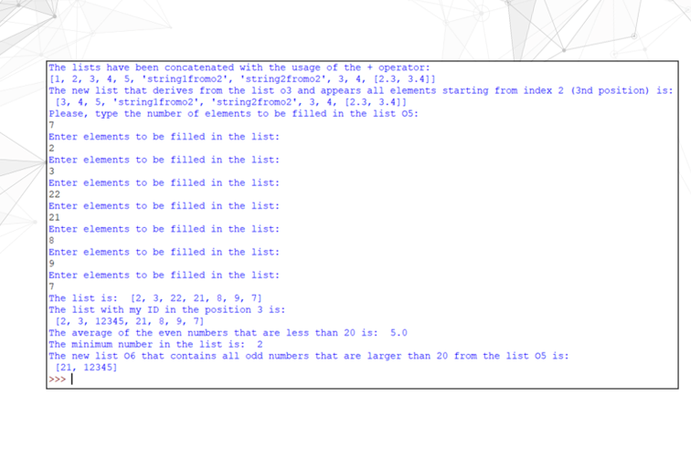 Solved Question 2 - Write a single Python program that | Chegg.com