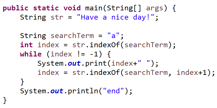 Solved public static void main(String[] args) { String str = | Chegg.com