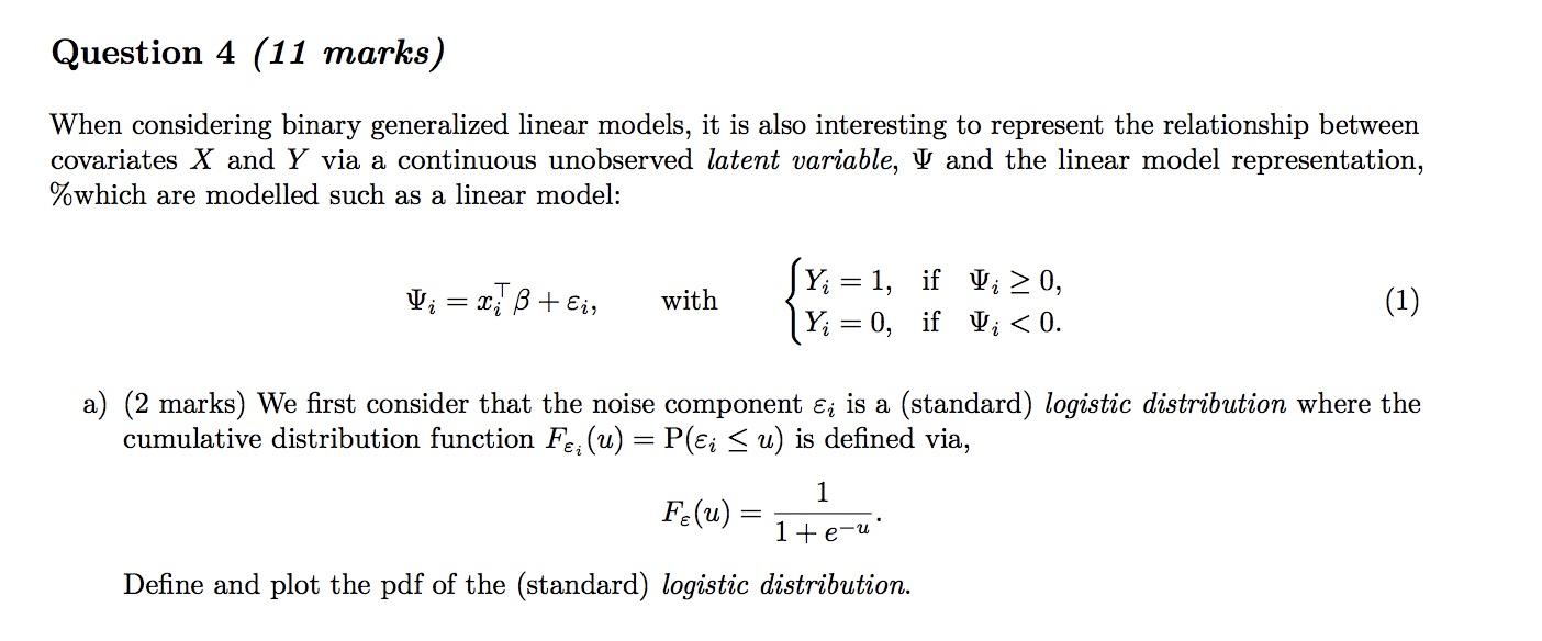 Solved Question 4 (11 marks) When considering binary | Chegg.com