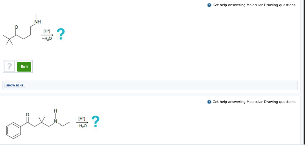 Solved Get help answering Molecular Drawing questions. NH | Chegg.com
