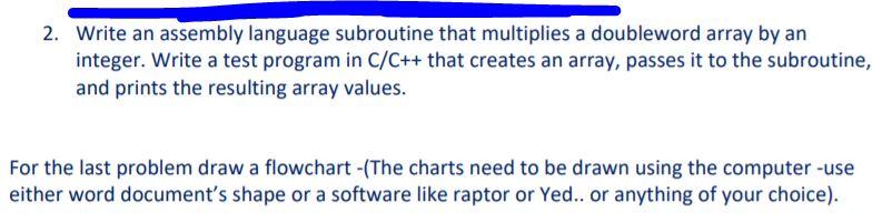 Solved ASSEMBLY LANGUAGE - MASM - IRVINE32 - (WE USE VISUAL | Chegg.com