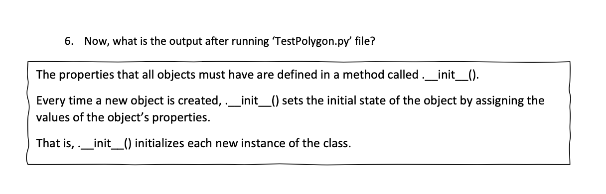 Solved How to create a class? Create a file hw2.py and | Chegg.com