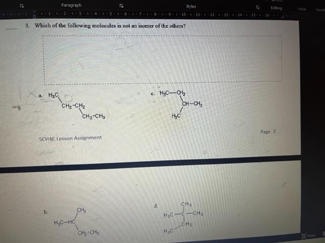 Solved SCHAC Lesson Assignment | Chegg.com