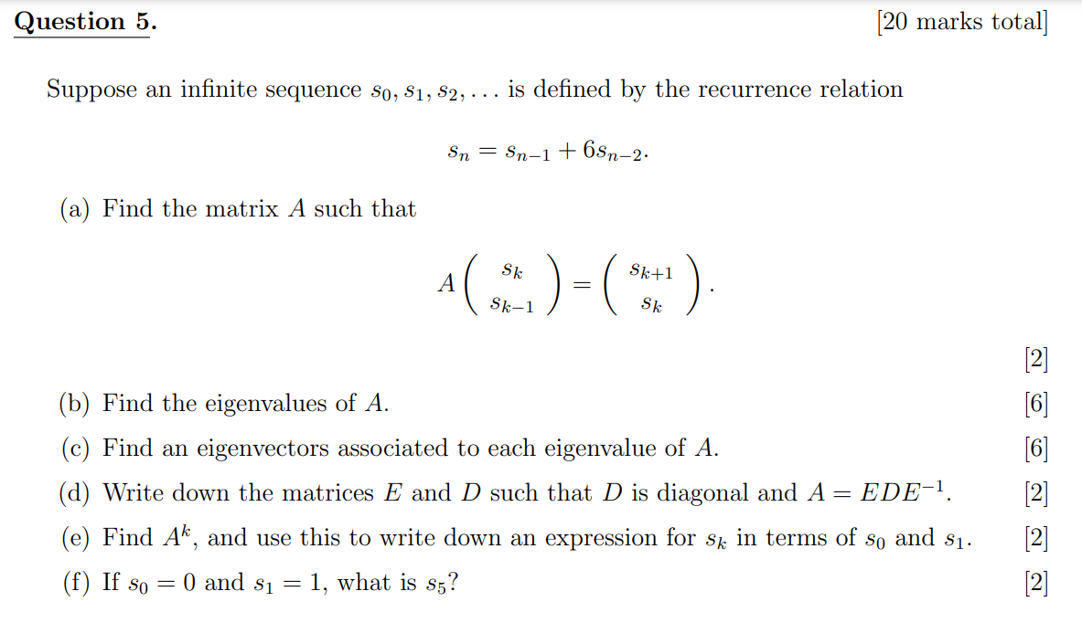 Solved Suppose an infinite sequence s0,s1,s2,… is defined by | Chegg.com