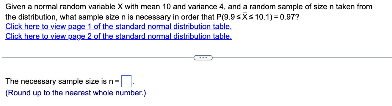 Solved Given a normal random variable X with mean 10 and | Chegg.com