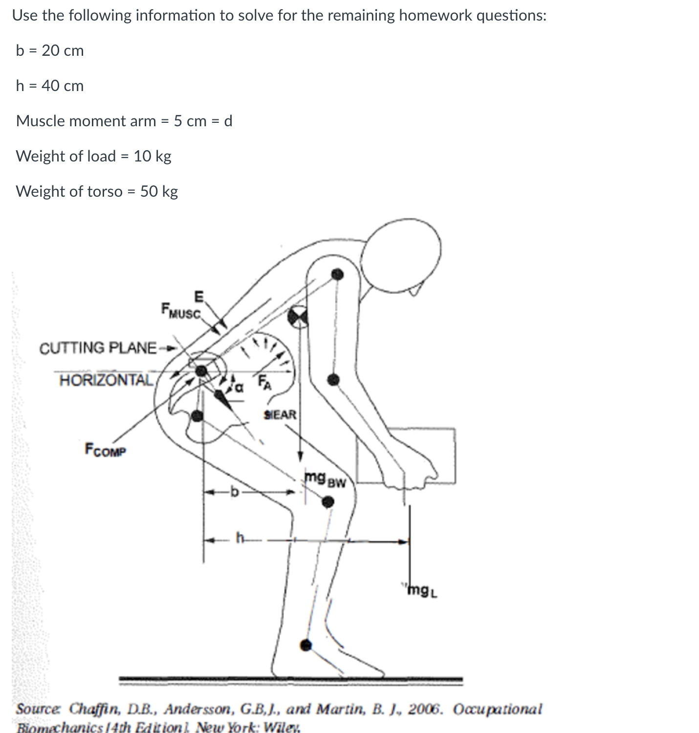 Solved Demonstrate how you calculated the moment of the load | Chegg.com