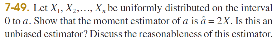 Solved 7-49. Let XI, X2. .., X be uniformly distributed on | Chegg.com