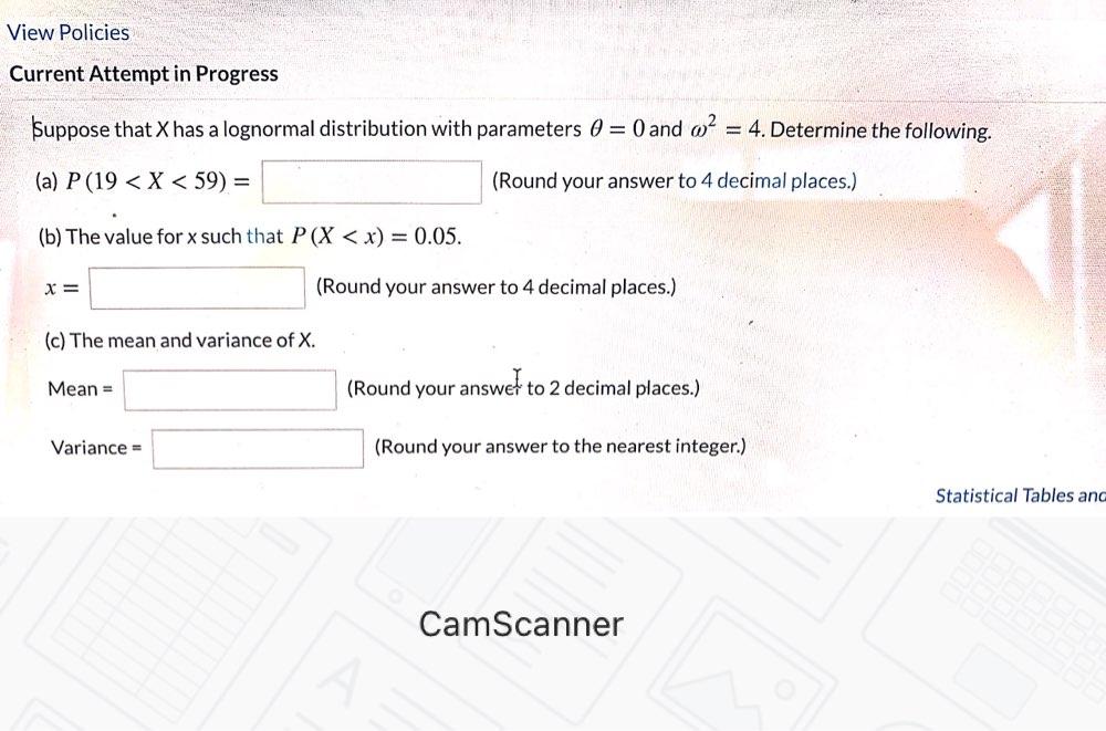 Solved View Policies Current Attempt in Progress Suppose | Chegg.com