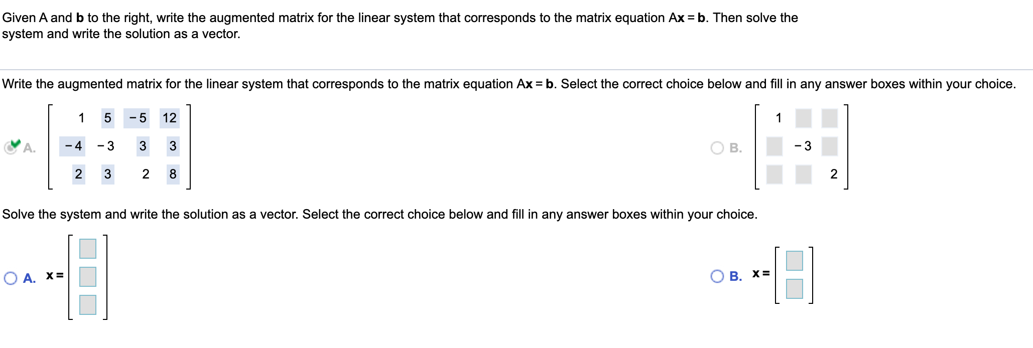Solved Can you explain step by step how to do row operations | Chegg.com