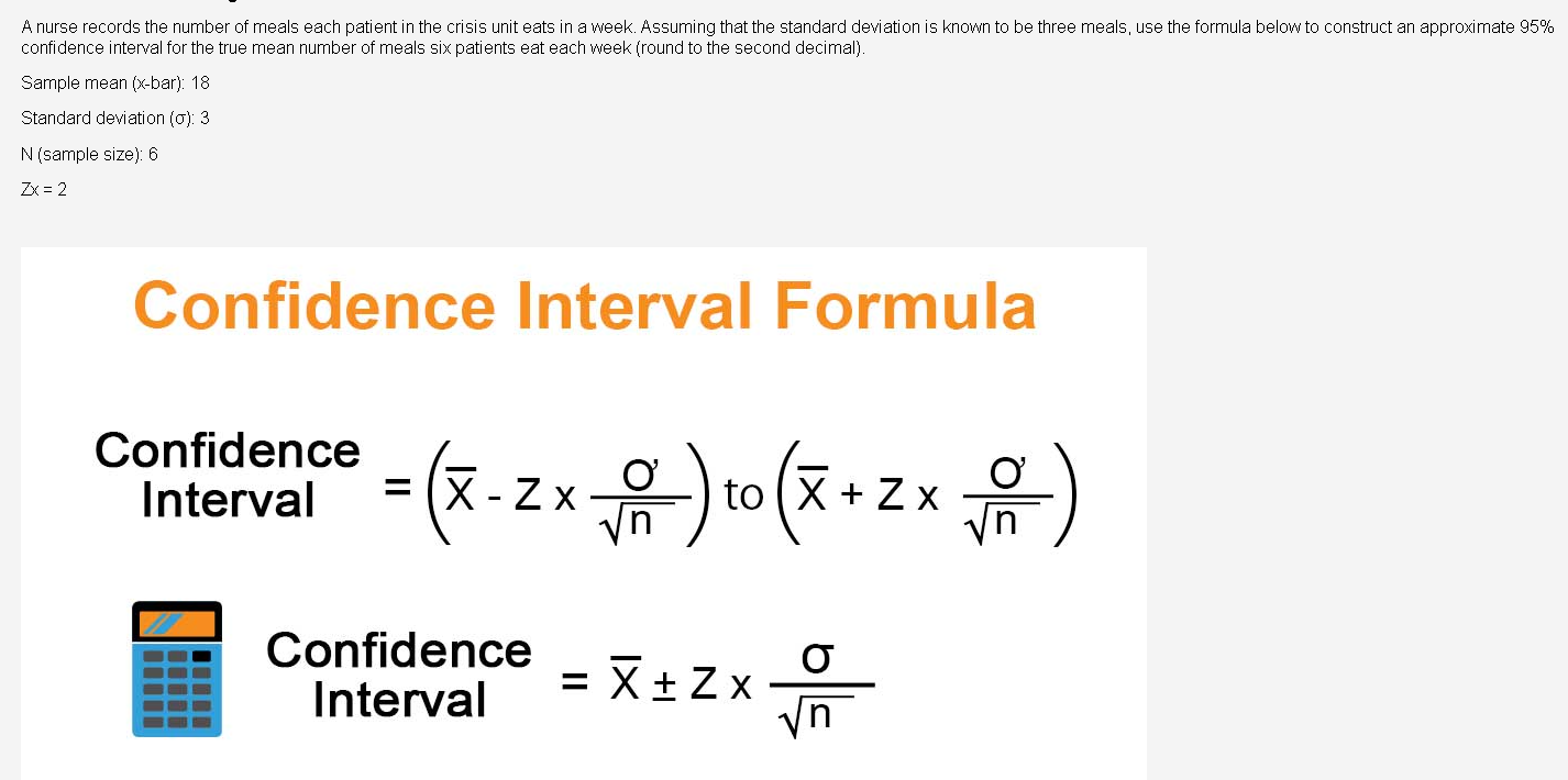 Solved A nurse records the number of meals each patient in | Chegg.com