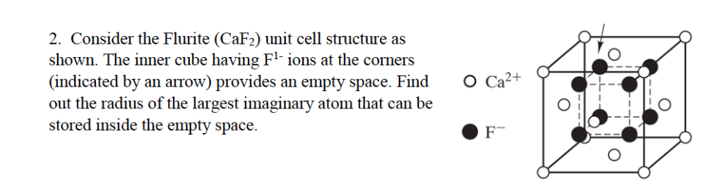 SOLVED: As Shown In The Figure, The Crystal Structure Of, 45% OFF