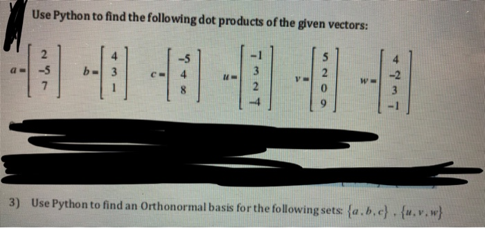 Solved Please Solve Number Three In Jupter Notebook Python