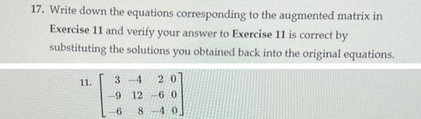 Solved 7. Write down the equations corresponding to the | Chegg.com