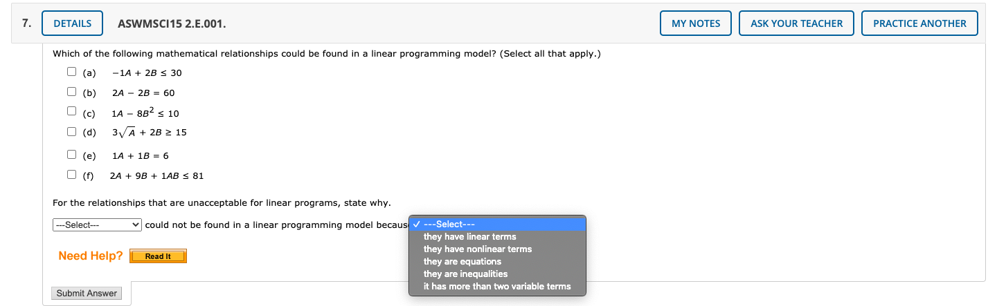 Solved MODULE 1: LP & LP APPLICATIONS (QUESTION 7) | Chegg.com
