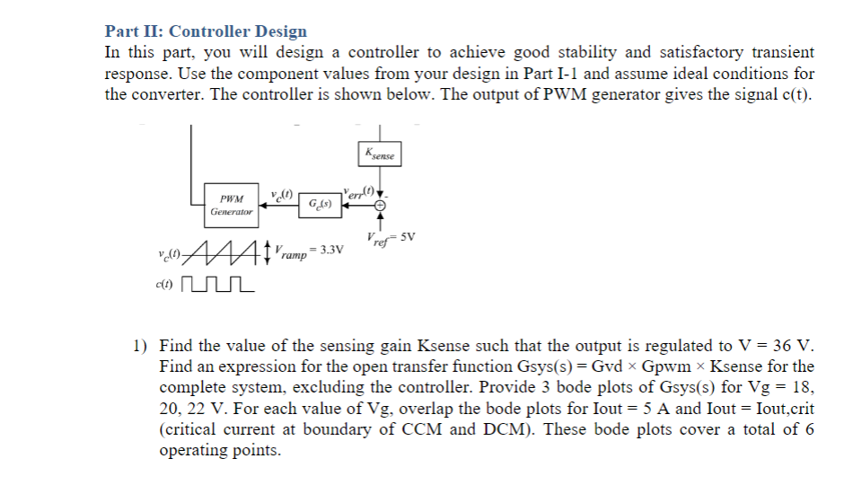 Solved Part I: Steady-State Design In this project you will | Chegg.com