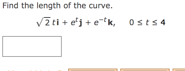 Solved Find the length of the curve. r(t) = (5t, 3 cos(t), 3 | Chegg.com