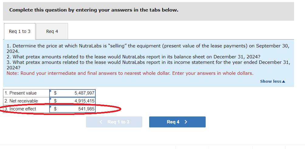 Solved NutraLabs, Incorporated, leased a protein analyzer to | Chegg.com