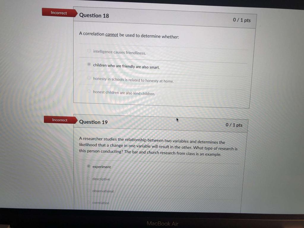 Solved Incorrect Question 30 0 / 1 pts Conception is most | Chegg.com