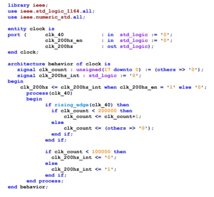 5. Follow the following clock division example | Chegg.com
