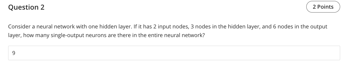 Solved Consider a neural network with one hidden layer. If | Chegg.com